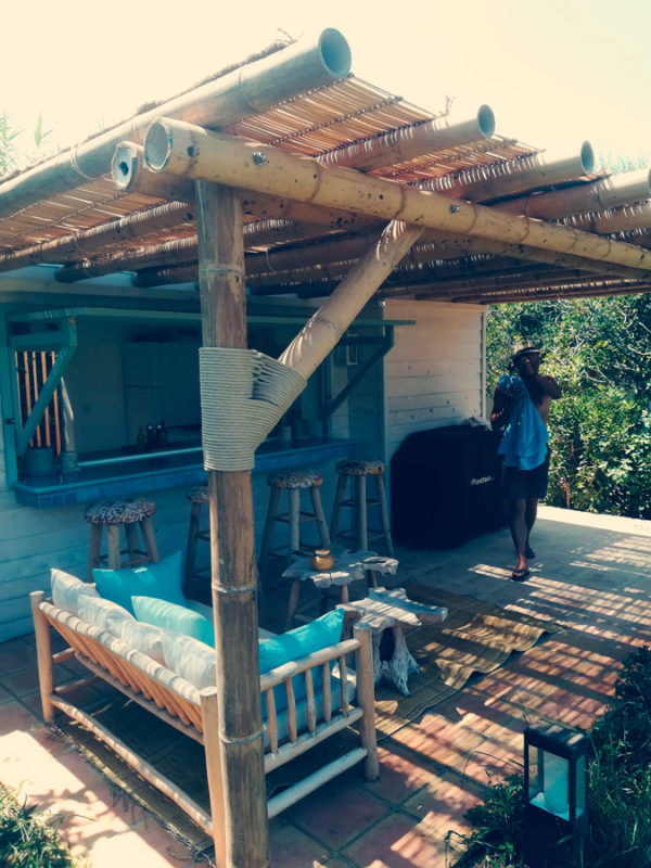Bamboo pergola for your terrace or garden