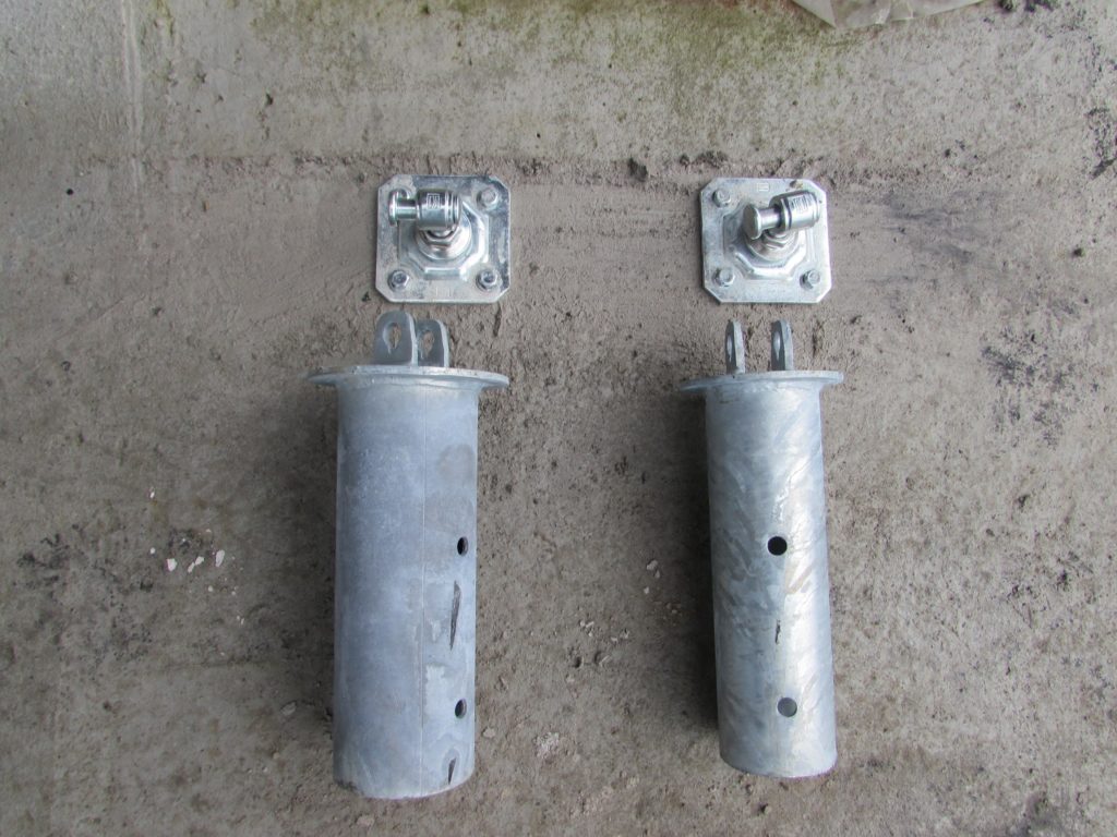 Pied rotatif pour fixation Mâts de Bambou - Bamboo Concept