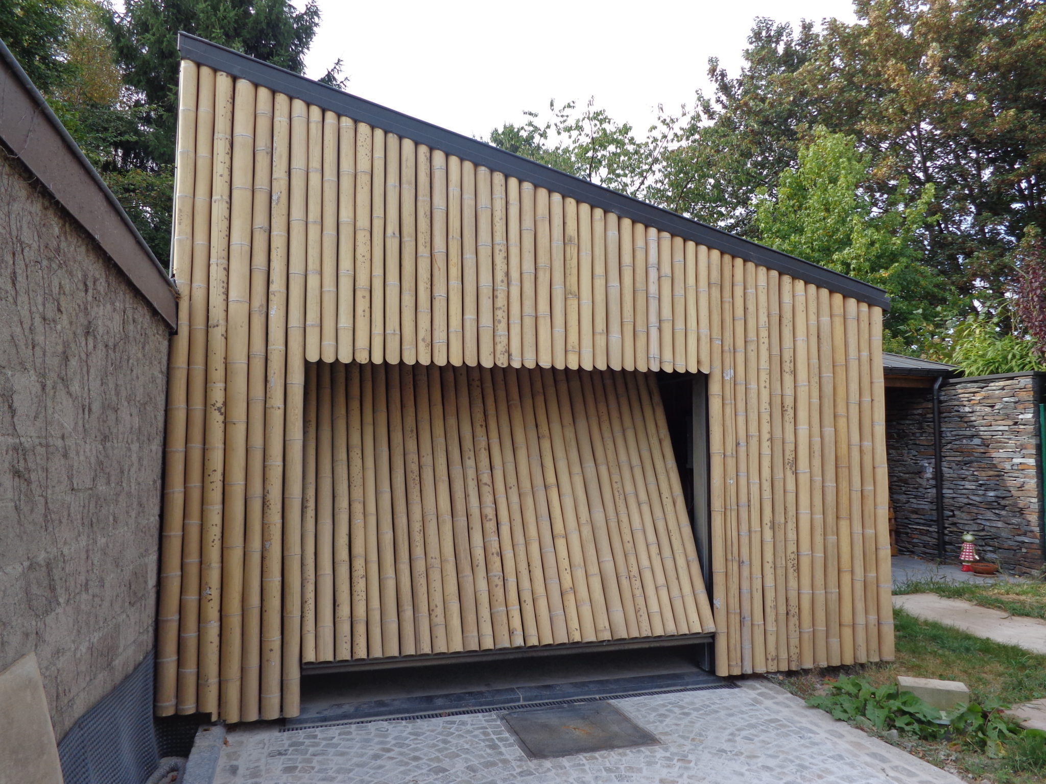 Bamboo cladding to cover your exterior walls