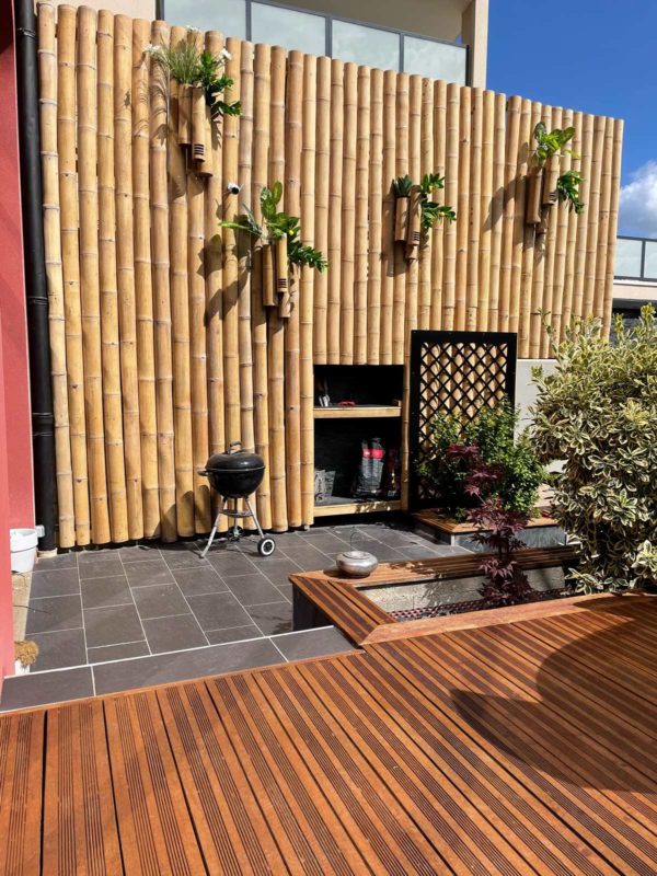 Bamboo cladding to cover your exterior walls